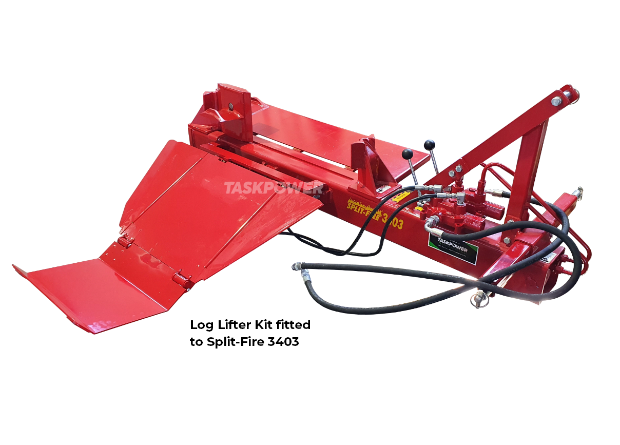 Split-Fire Log Lifter Kit, more working space – TaskpowerNZ